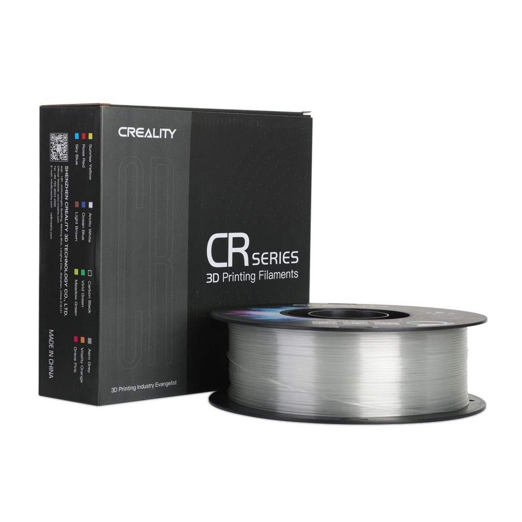 Creality CR-PETG Filament 1kg, 1.75mm – Transparent → NXT3D