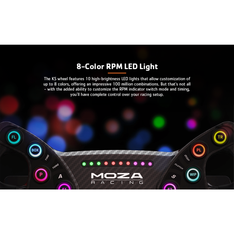 MOZA Racing KS Steering Wheel → NXT3D