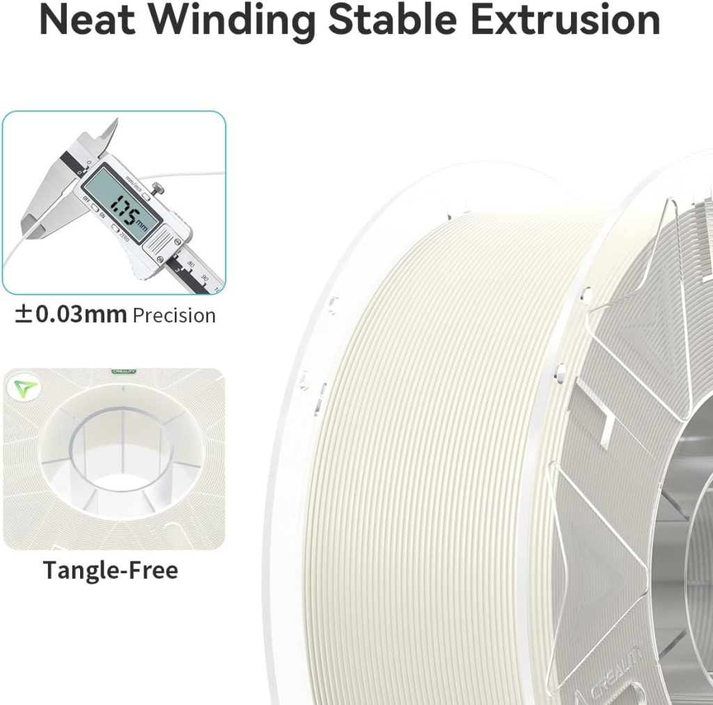 Creality RFID Hyper PLA Filament 1kg, 1.75mm – White → NXT3D